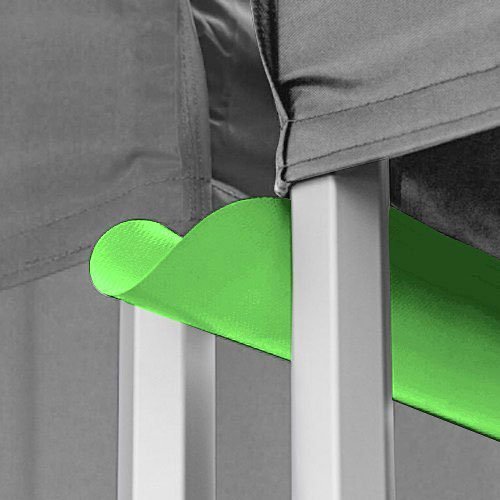 Lime Green Colour Pop-Up Canopy Tent 10ftX10ft Water (Drain) Gutter ...